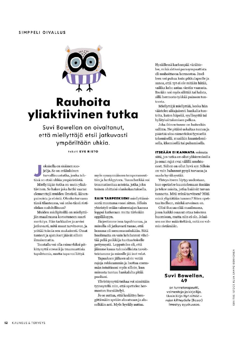 Kauneus ja Terveys 6/2024: Yliaktiivinen turvatutka | PDF to Flipbook
