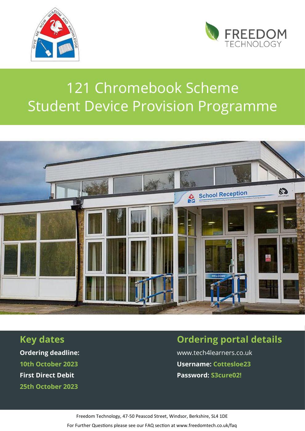 Student Device Programme Autumn 2023