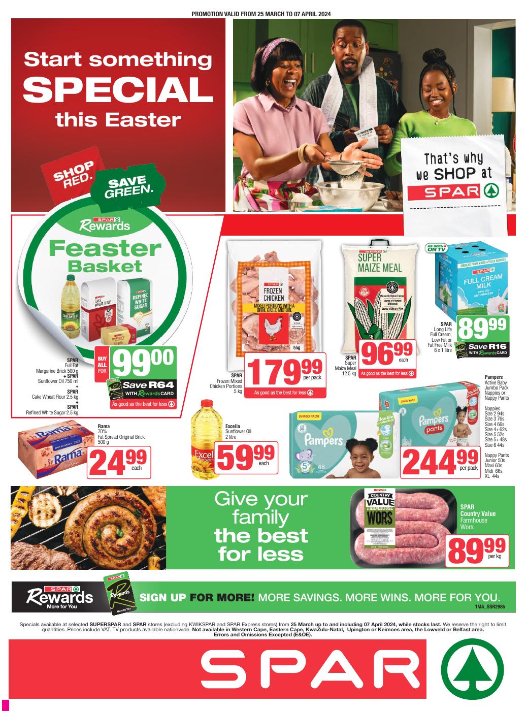 SSR2985 -SPAR & SUPERSPAR MAIN