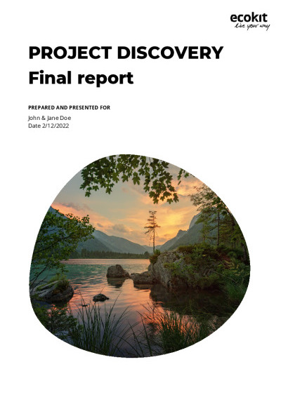 Project Discovery Report by ecokit® | PDF to Flipbook
