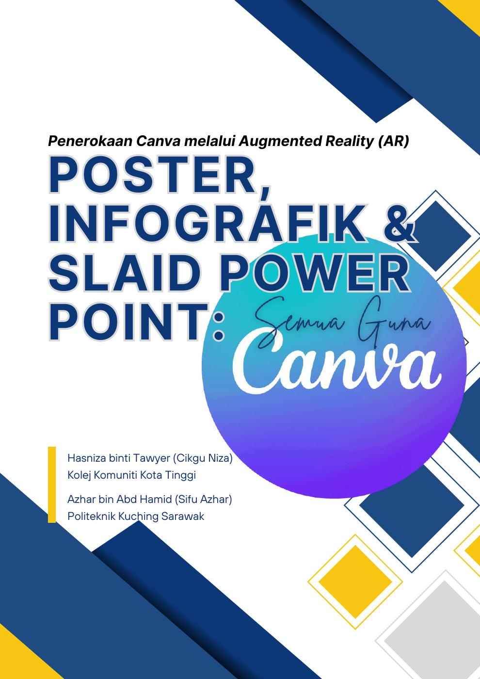 POSTER, INFOGRAFIK & SLAID POWER POINT: SEMUA GUNA CANVA | PDF to Flipbook