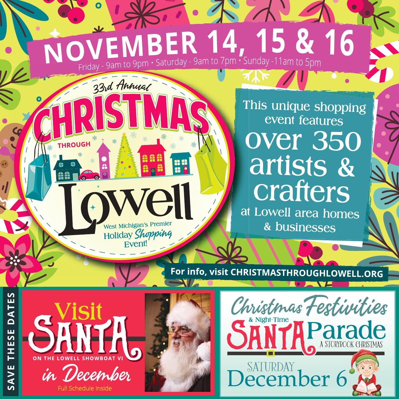 2025 Christmas Through Lowell Brochure | PDF to Flipbook