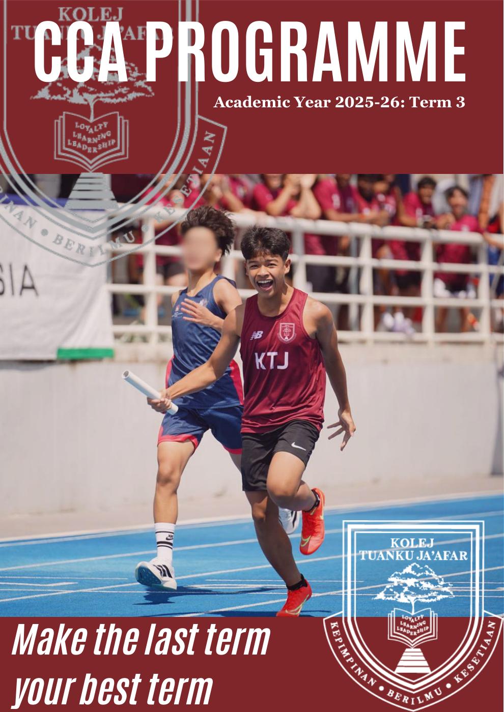 KTJ CCA Programme Magazine Term 3