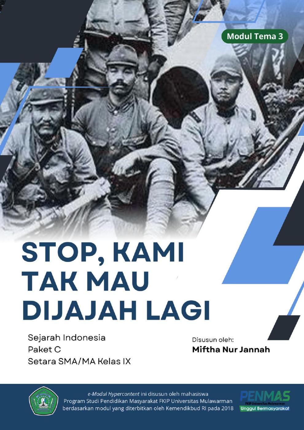 Stop! Kami Tak Mau Dijajah Lagi | PDF to Flipbook