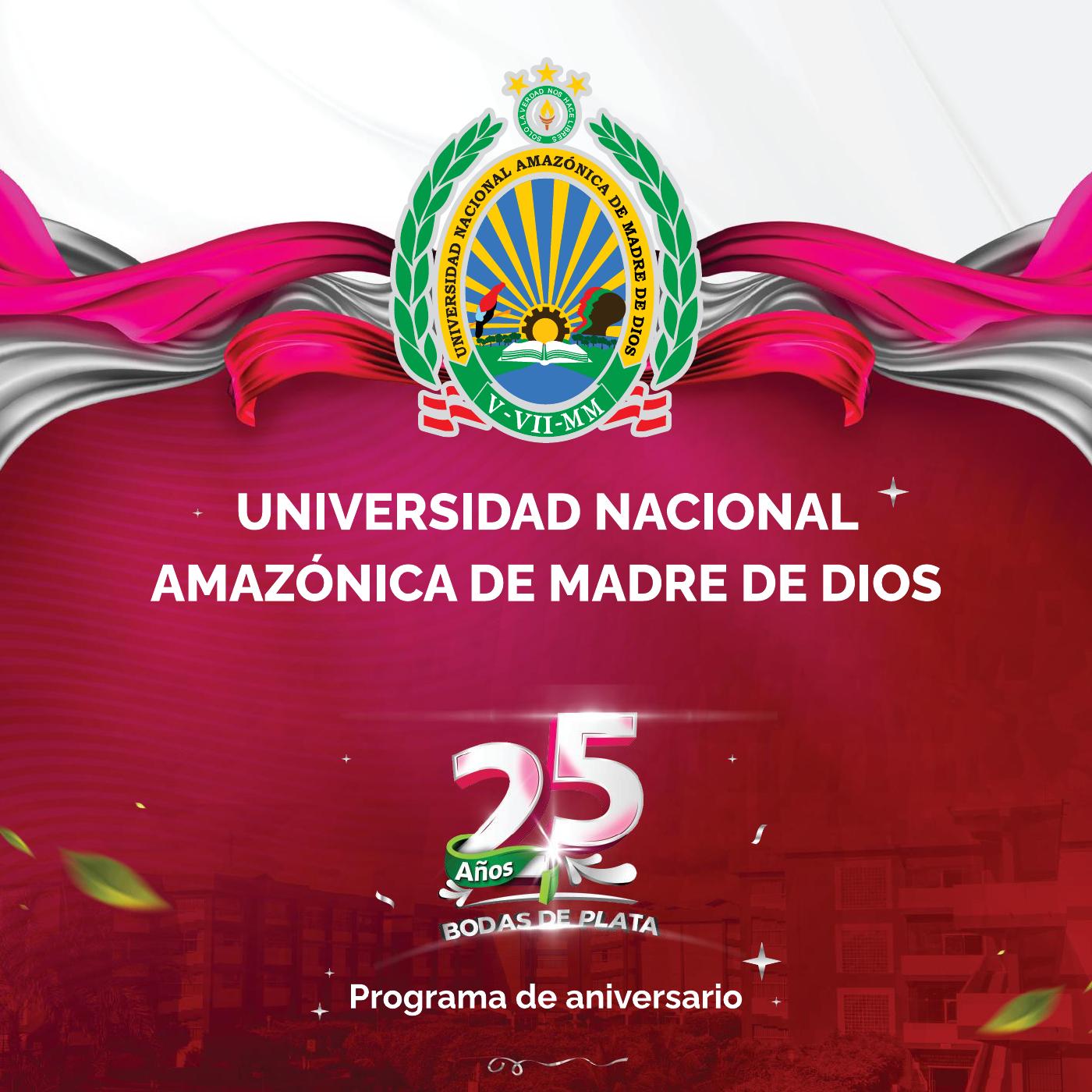 PROGRAMA DE ANIVERSARIO UNAMAD 2025 | PDF to Flipbook