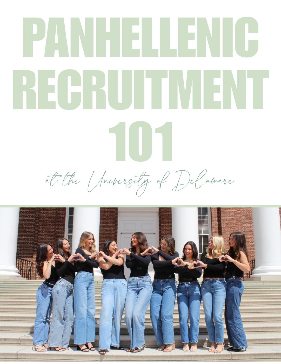 Panhellenic Recruitment Booklet | PDF to Flipbook