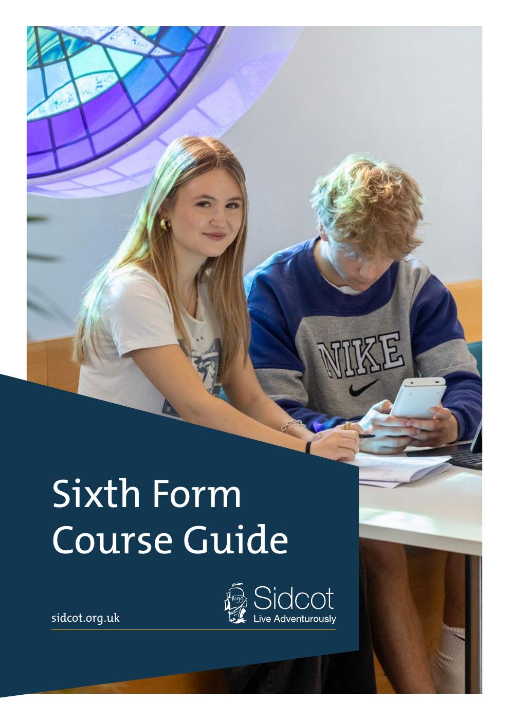 Sixth Form Course Guide 2026-2027