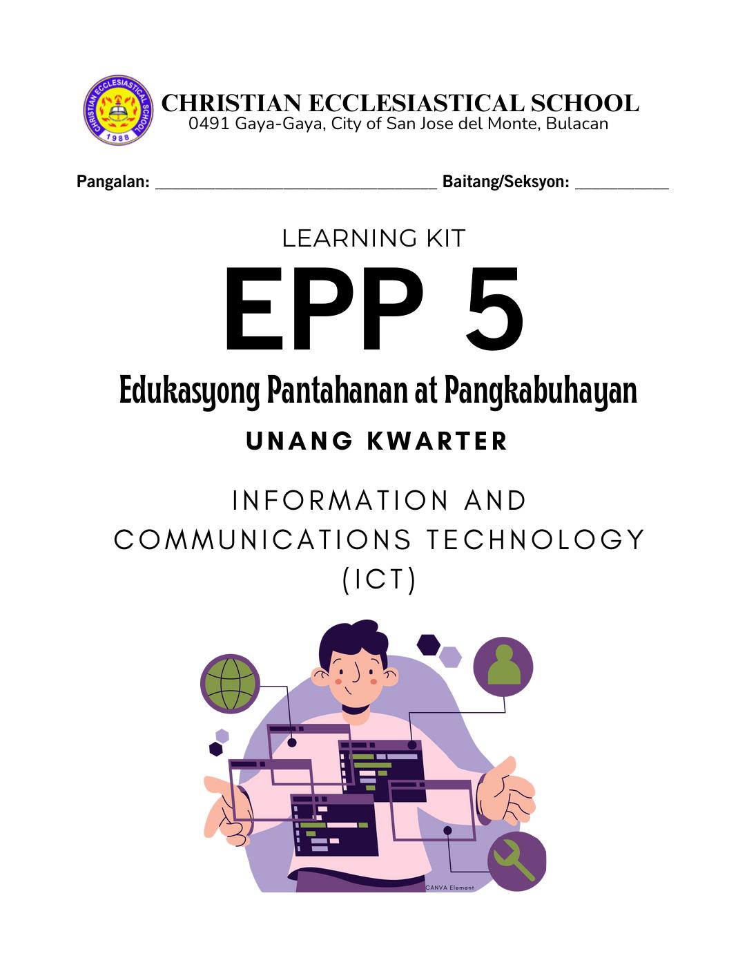 Flipped Book G5 EPP 5 ICT MODULE SY 25-26 | PDF to Flipbook