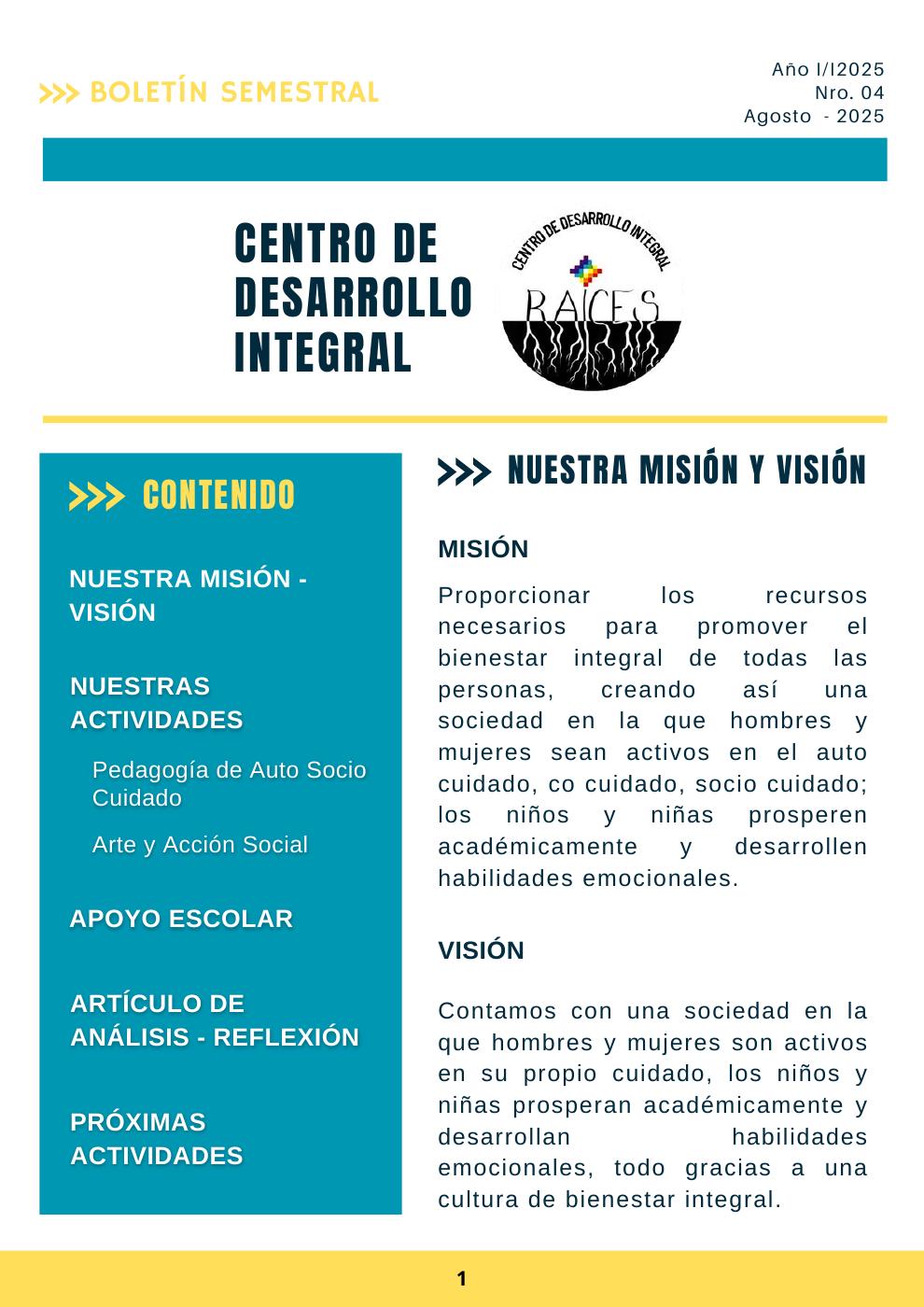 Boletín Semestral | PDF to Flipbook