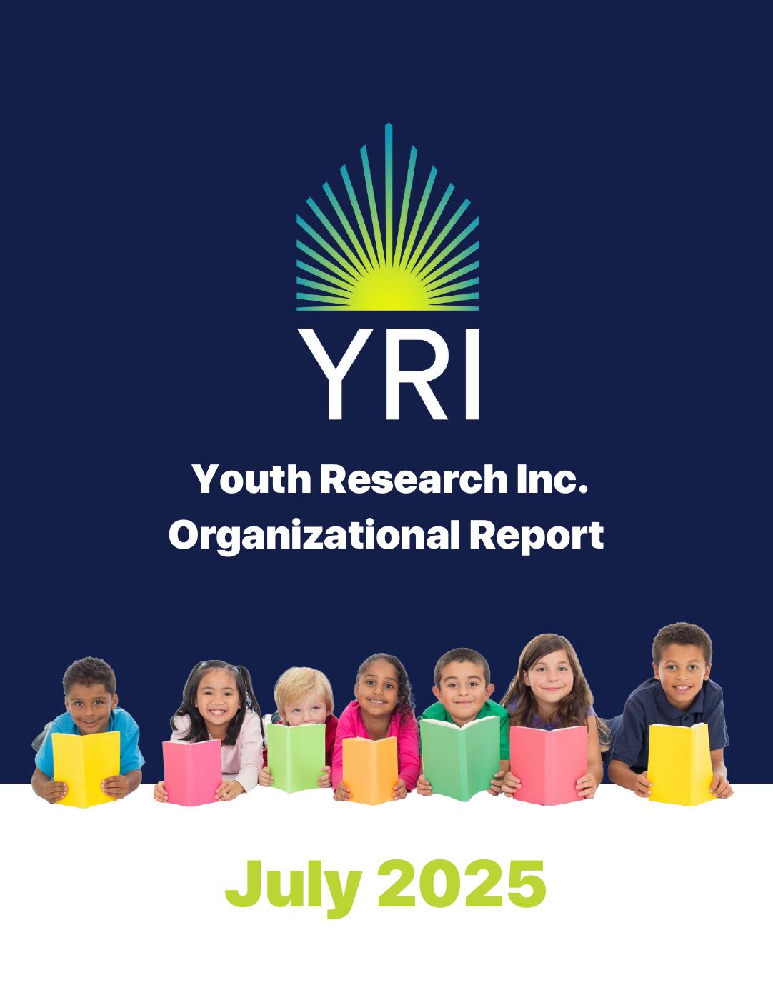 YRI July 2025 Organizational Report | PDF to Flipbook