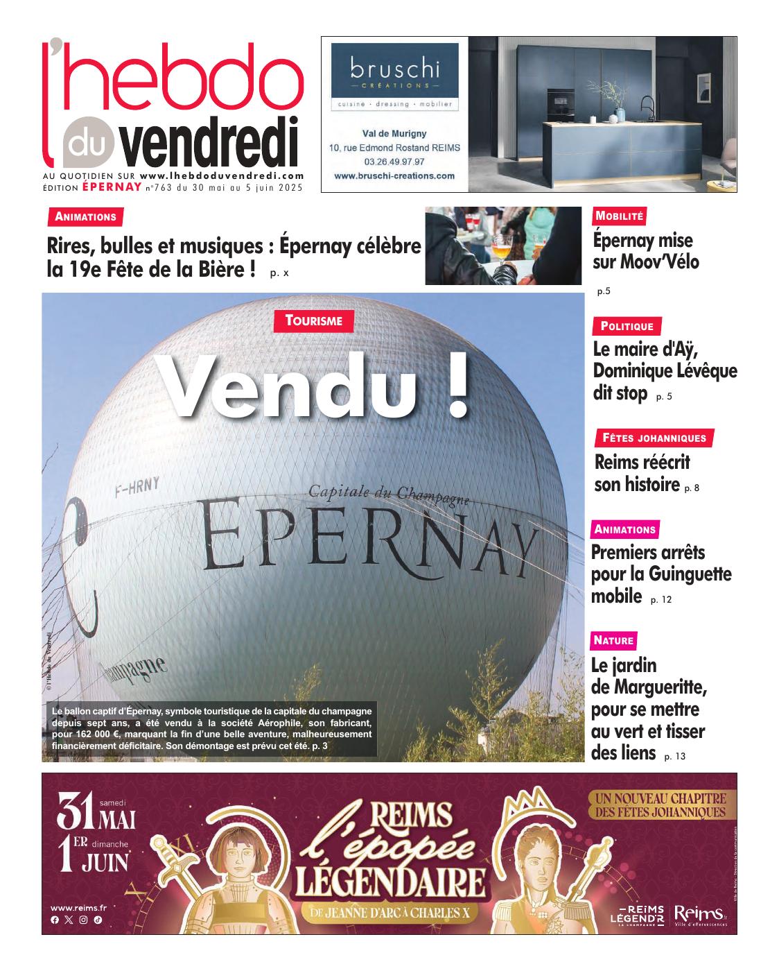 L'Hebdo du Vendredi Épernay 763