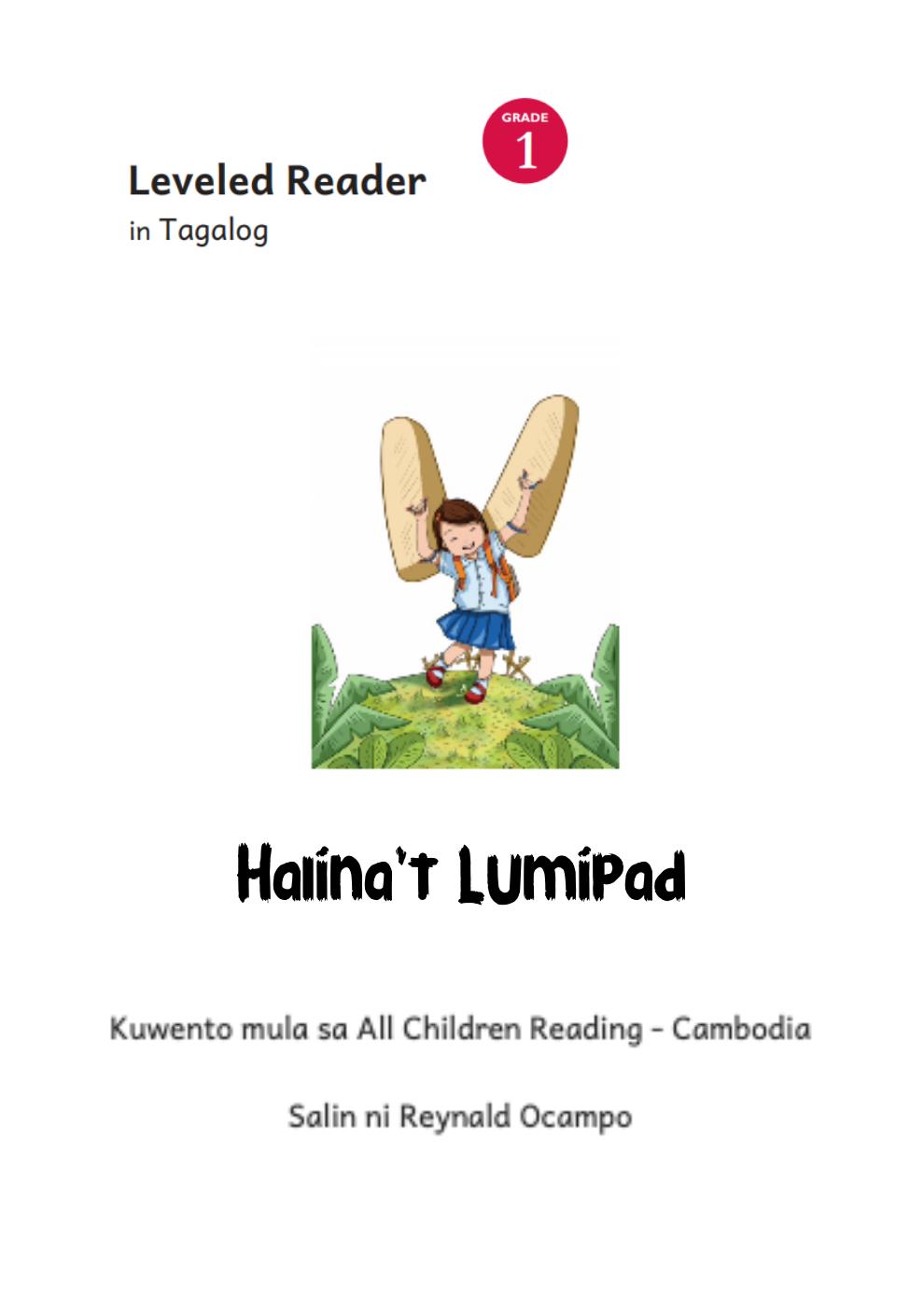 Tagalog Leveled Reader