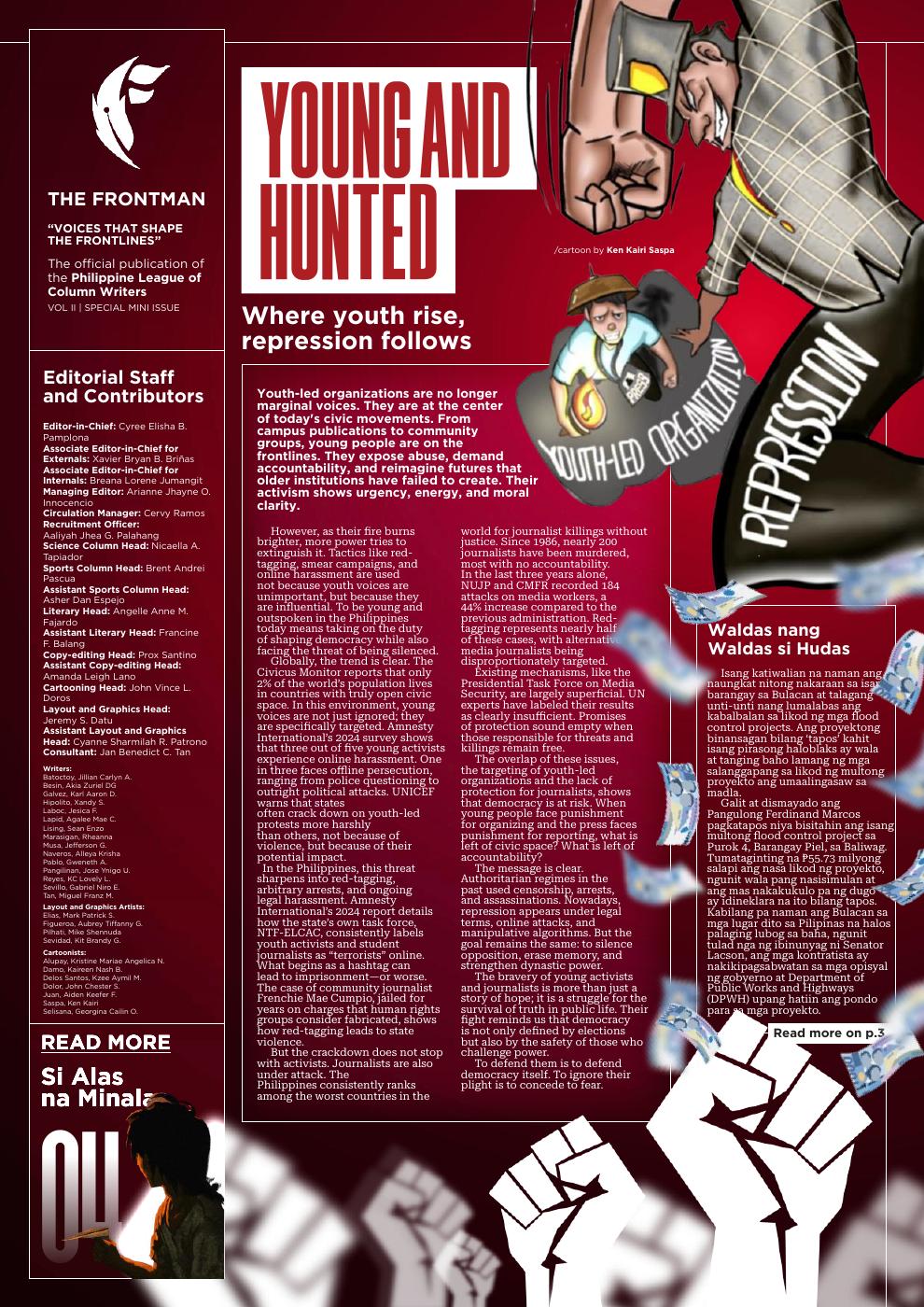 THE FRONTMAN'S 15K SPECIAL ISSUE | PDF to Flipbook