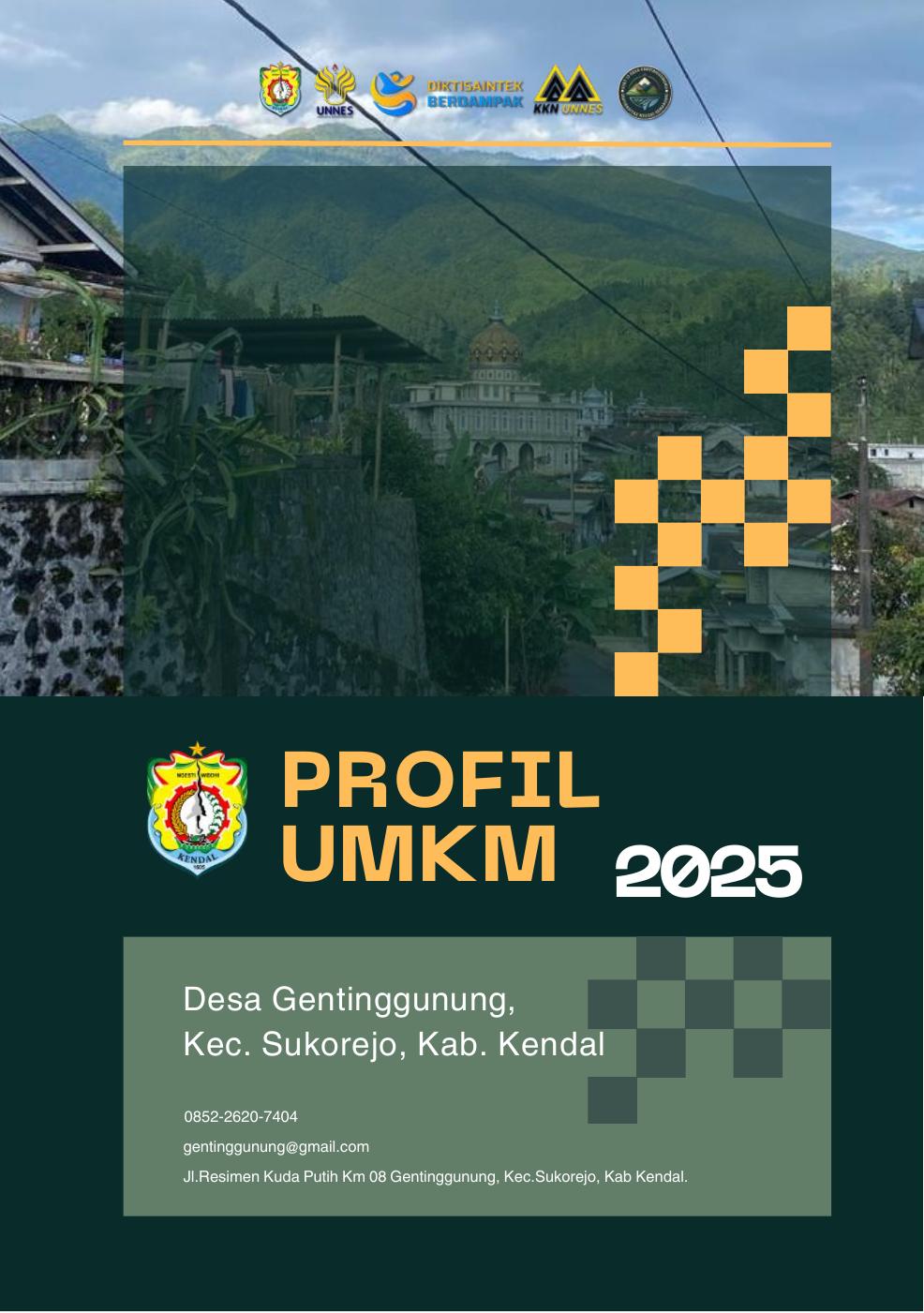 Profil UMKM Desa Gentinggunung | PDF to Flipbook