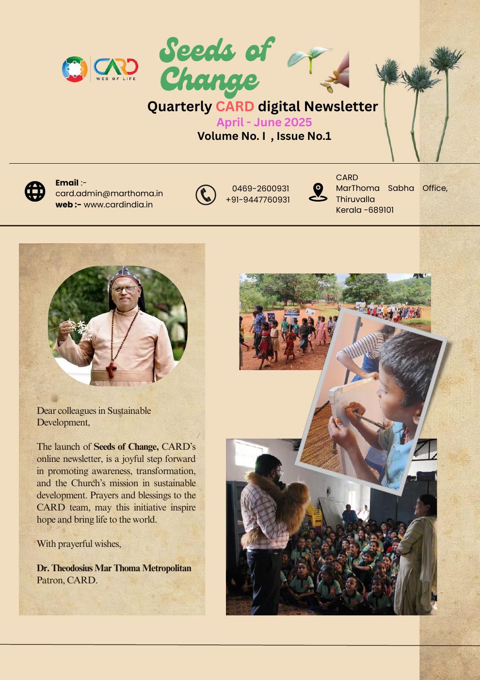 Seeds of change | PDF to Flipbook