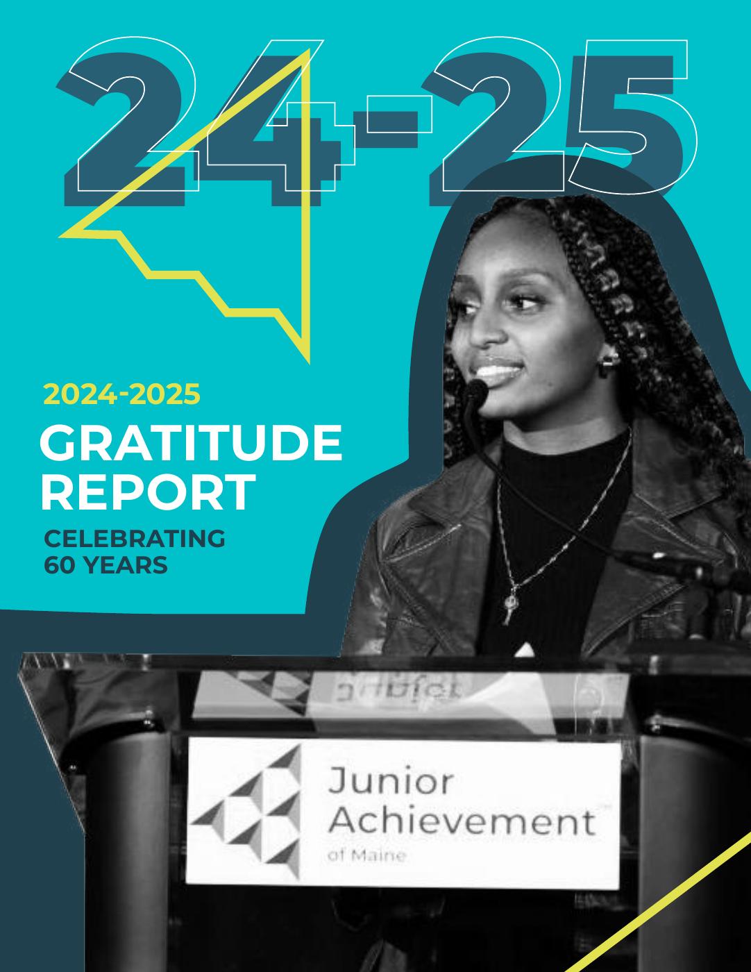 JA Maine 2024-2025 Gratitude Report | PDF to Flipbook