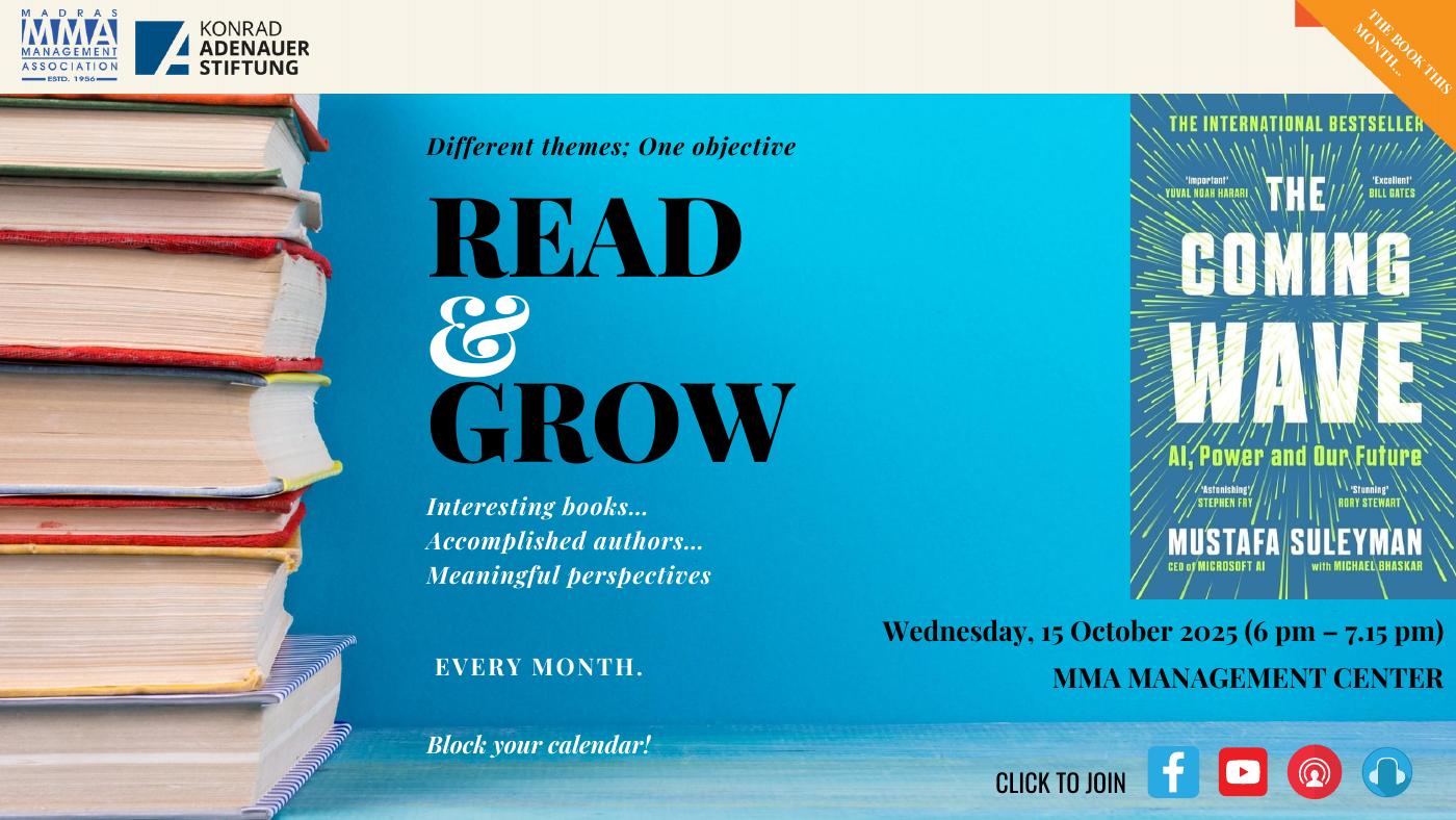Read & Grow: The Coming Wave - 15 Oct 2025