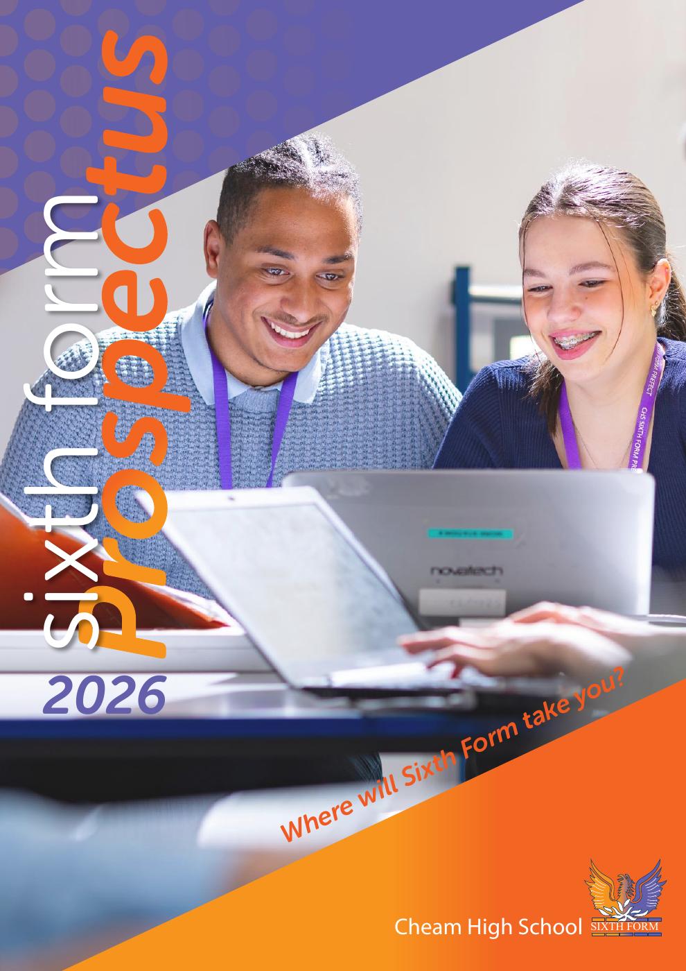 Cheam High School - Sixth Form Prospectus 2026