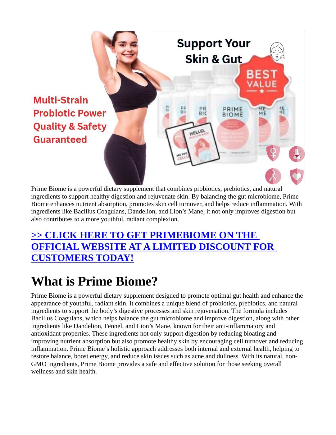 PrimeBiome Reviews - {MUST READ } Is Amazon Legit Price 2025? | PDF to Flipbook