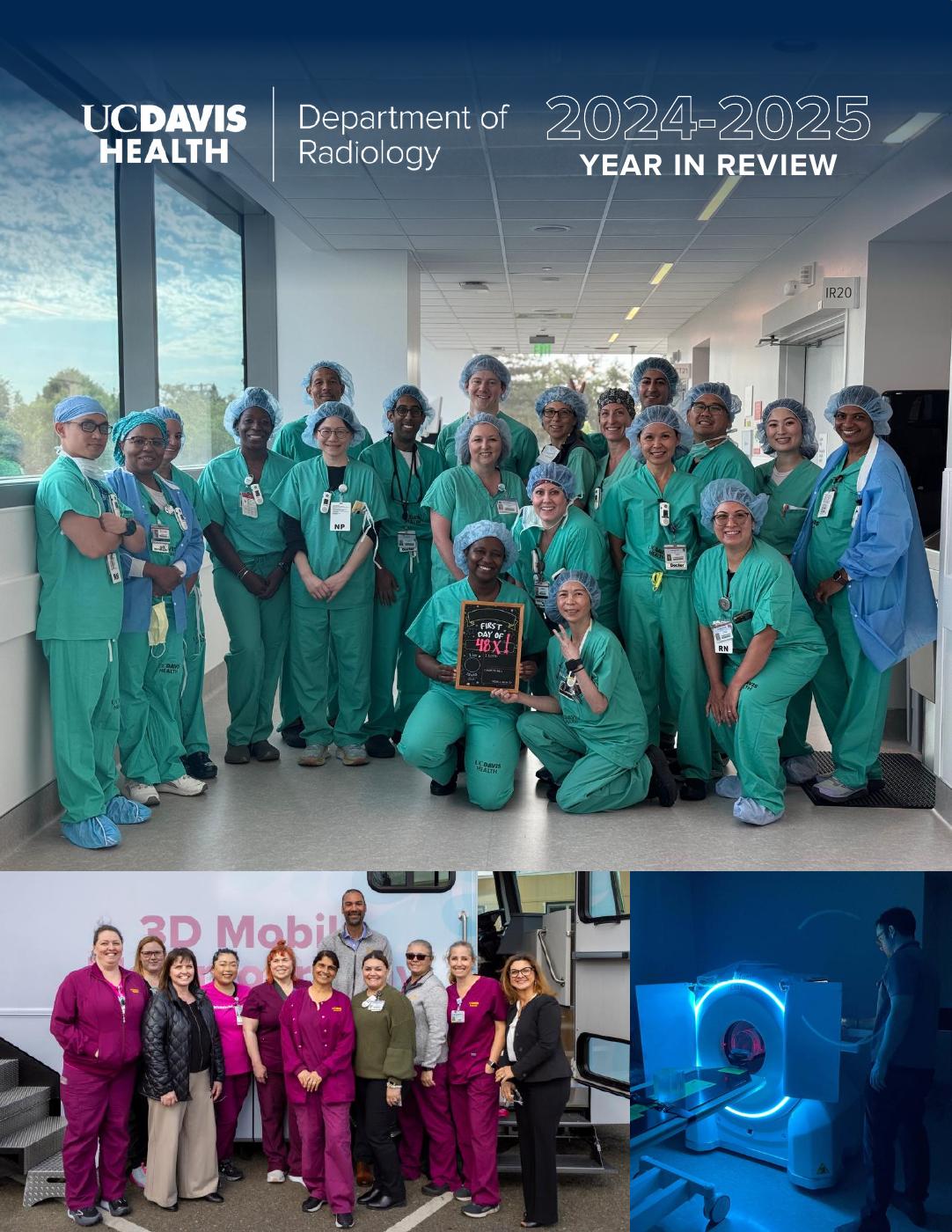 UC Davis Department of Radiology 2024-2025 Year in Review | PDF to Flipbook