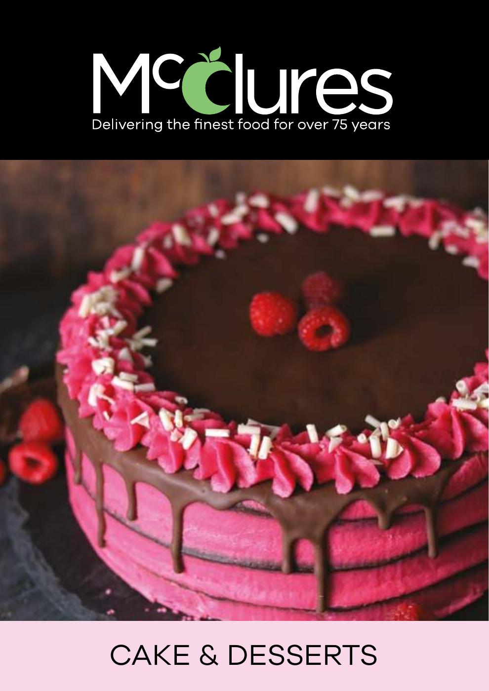 McClures Cake & Desserts Brochure | PDF to Flipbook