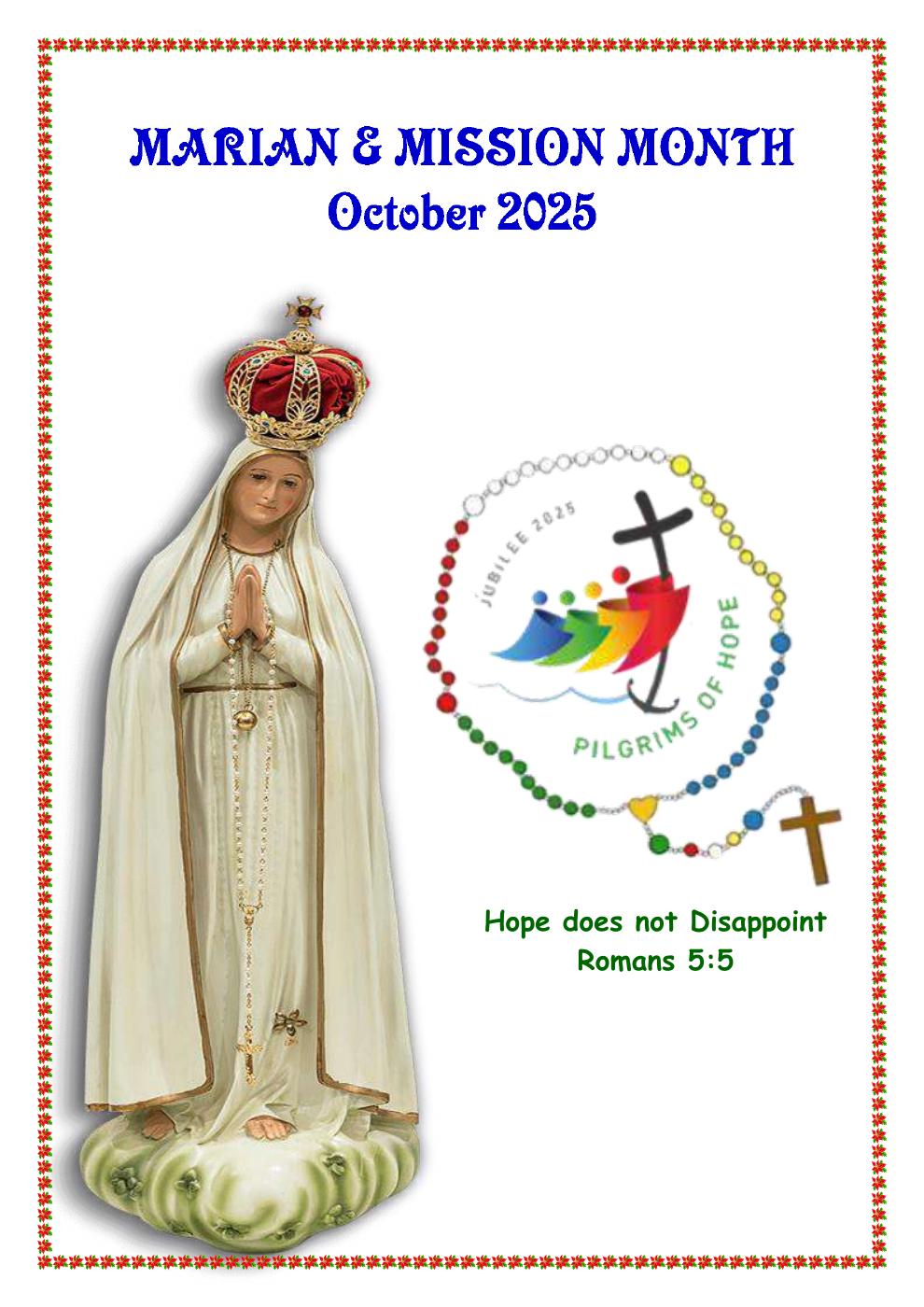MARIAN & MISSION MONTH OF OCTOBER 2025 | PDF to Flipbook