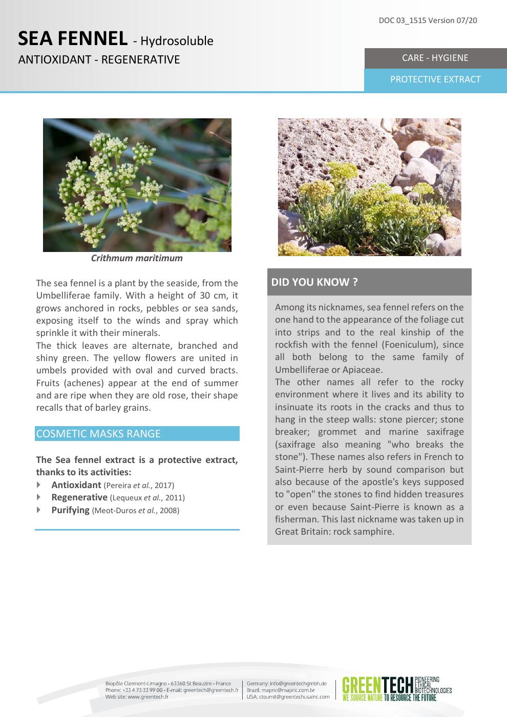 SEA FENNEL EXTRACT