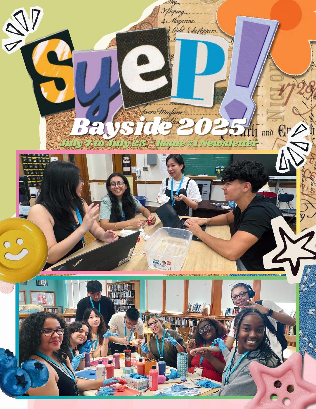 SYEP 2025 Bayside H.S. Newsletter | PDF to Flipbook
