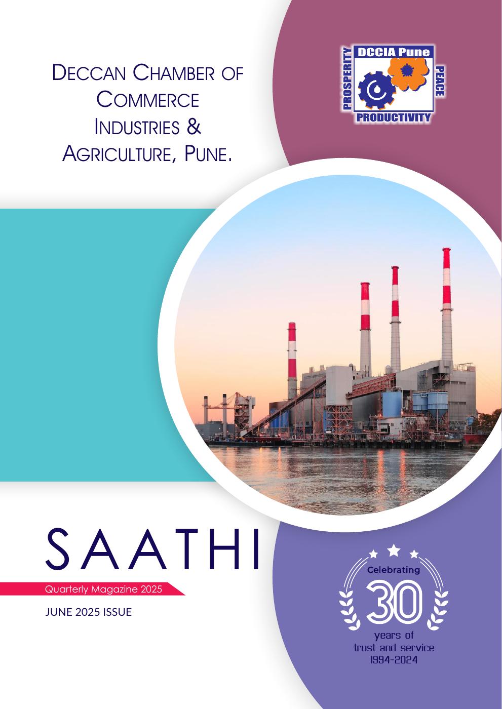 DCCIA Saathi Magazine June 2025 | PDF to Flipbook