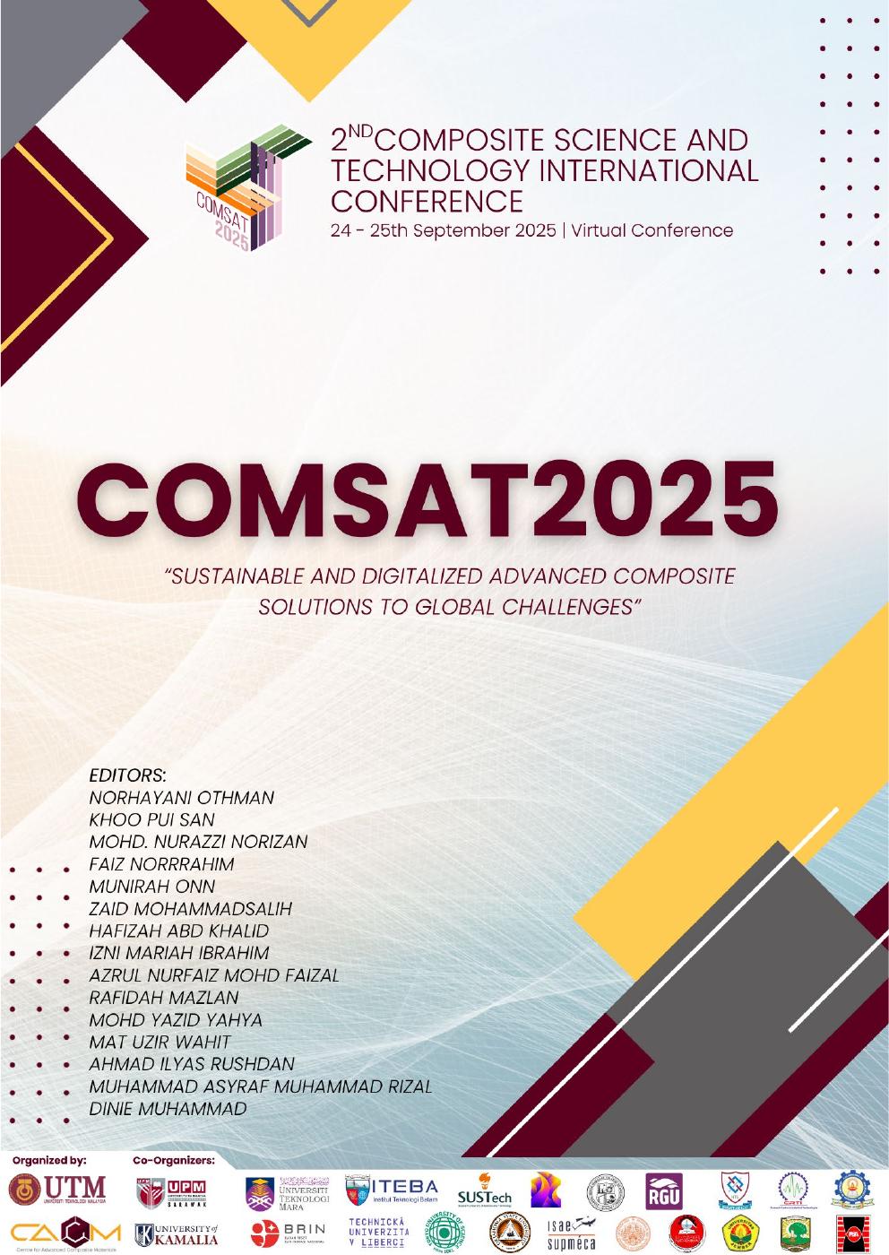 COMSAT2025 program book | PDF to Flipbook
