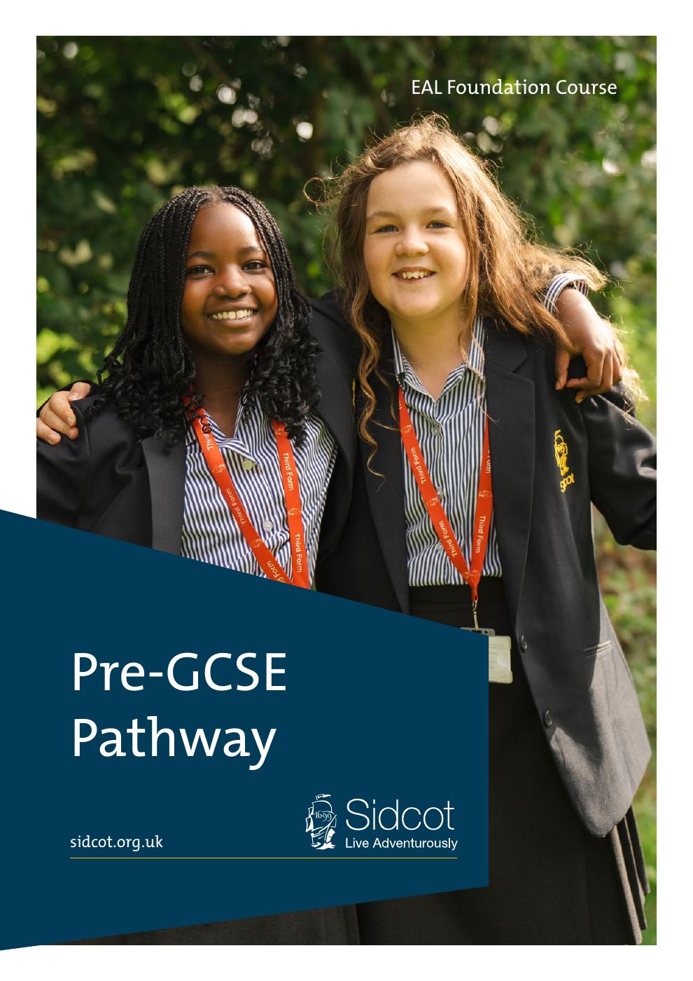Pre-GCSE Pathway