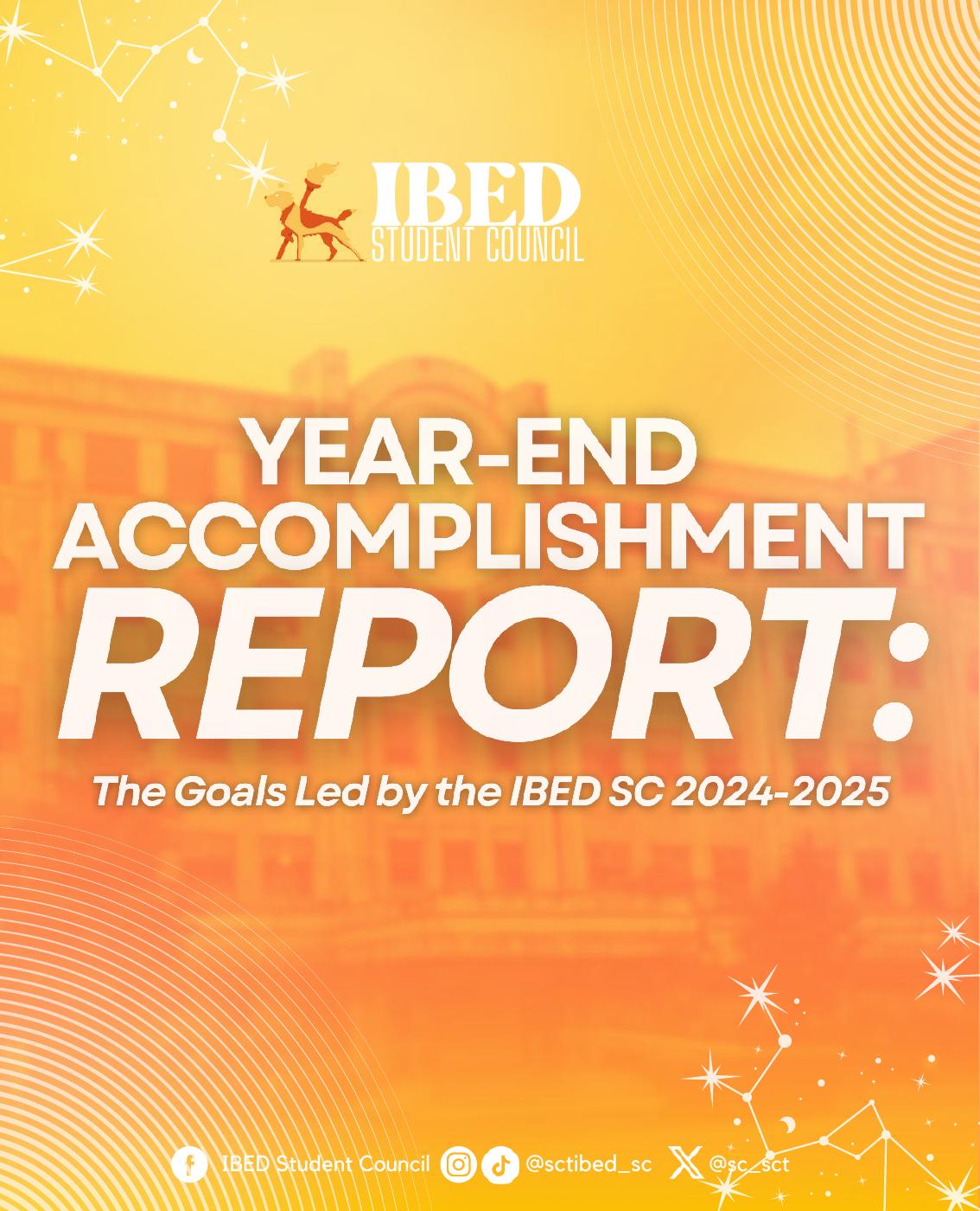 The Goals Led by the IBED SC 2024-2025 | PDF to Flipbook