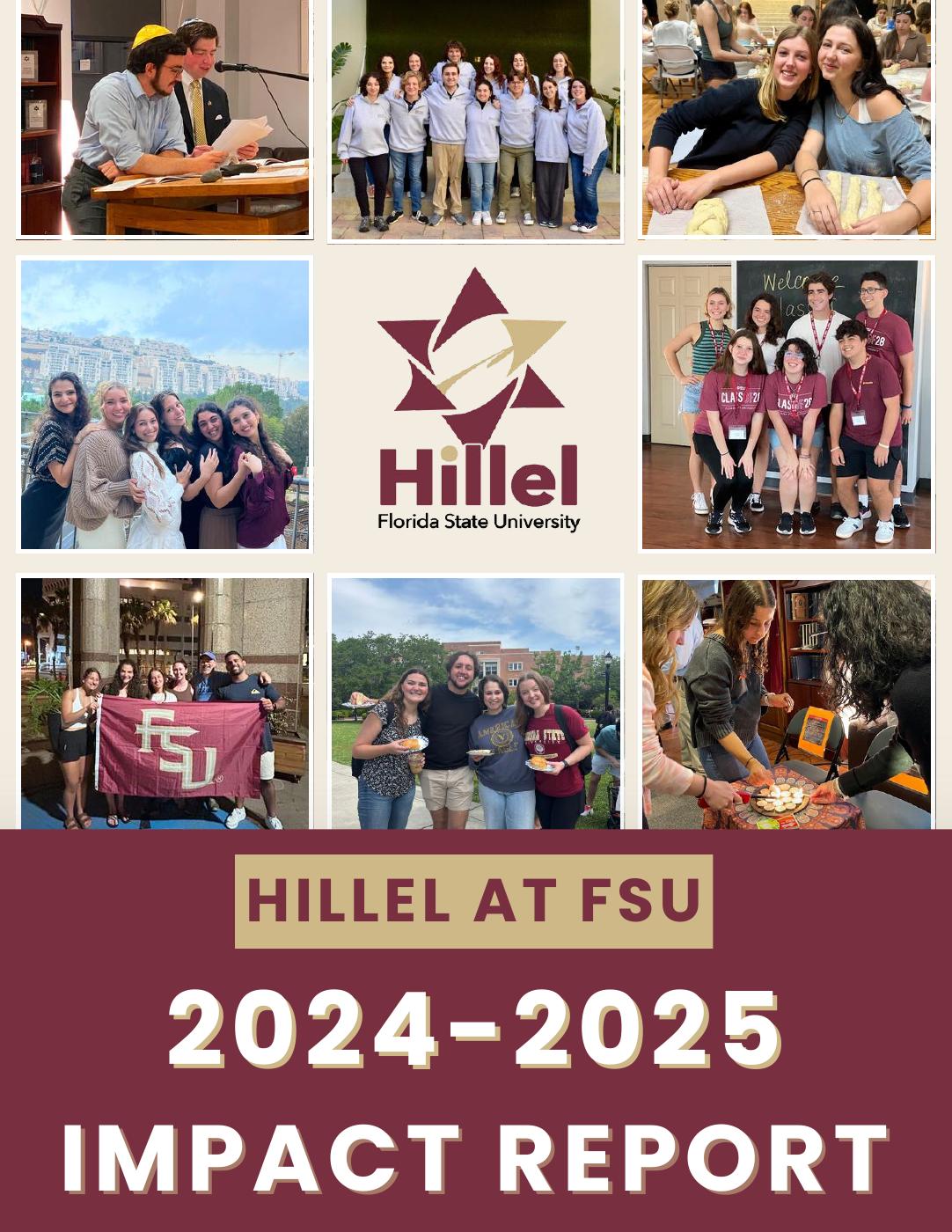 Hillel at FSU 2024-2025 Impact Report | PDF to Flipbook