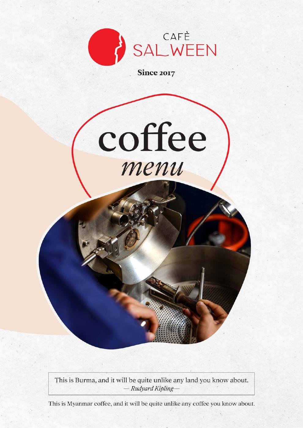 Café Salween Coffee Menu | PDF to Flipbook