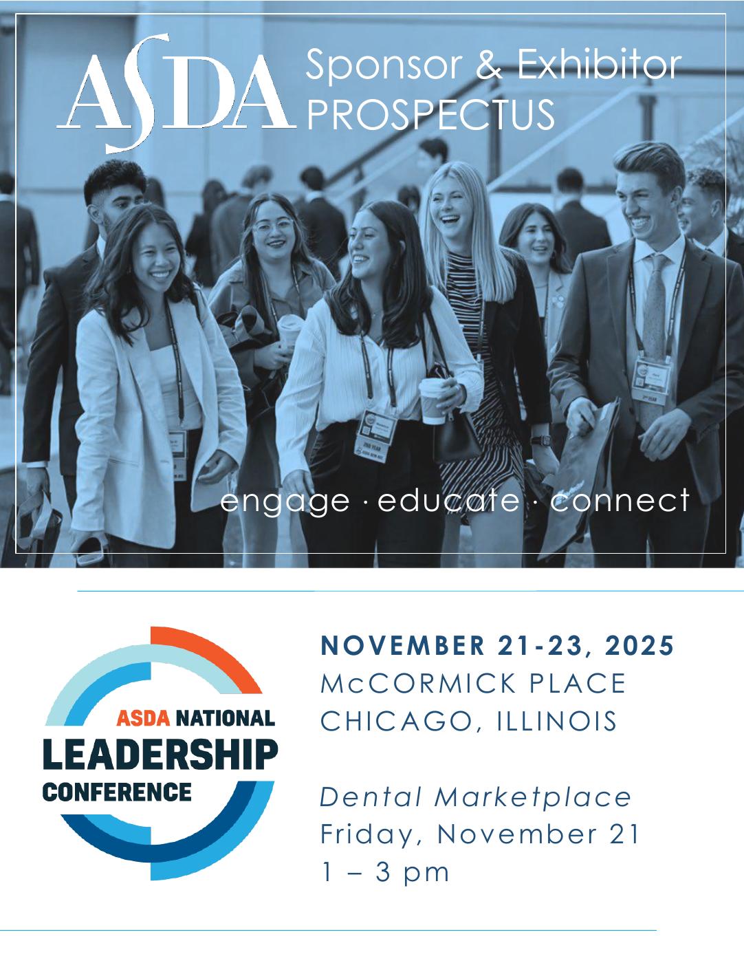 ASDA 2025 NLC Sponsor & Exhibitor Prospectus