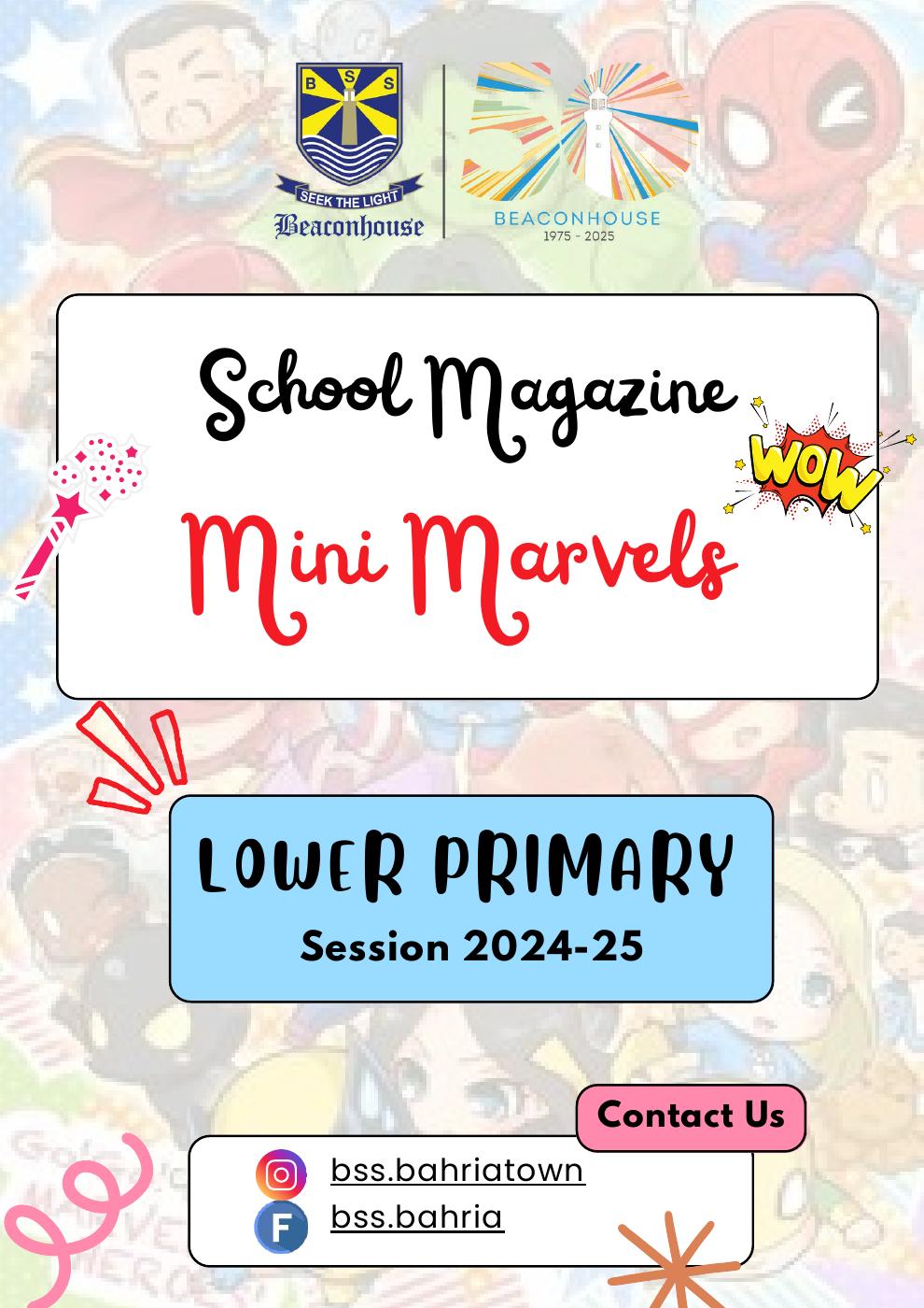 Mini Marvels - Lower Primary | PDF to Flipbook