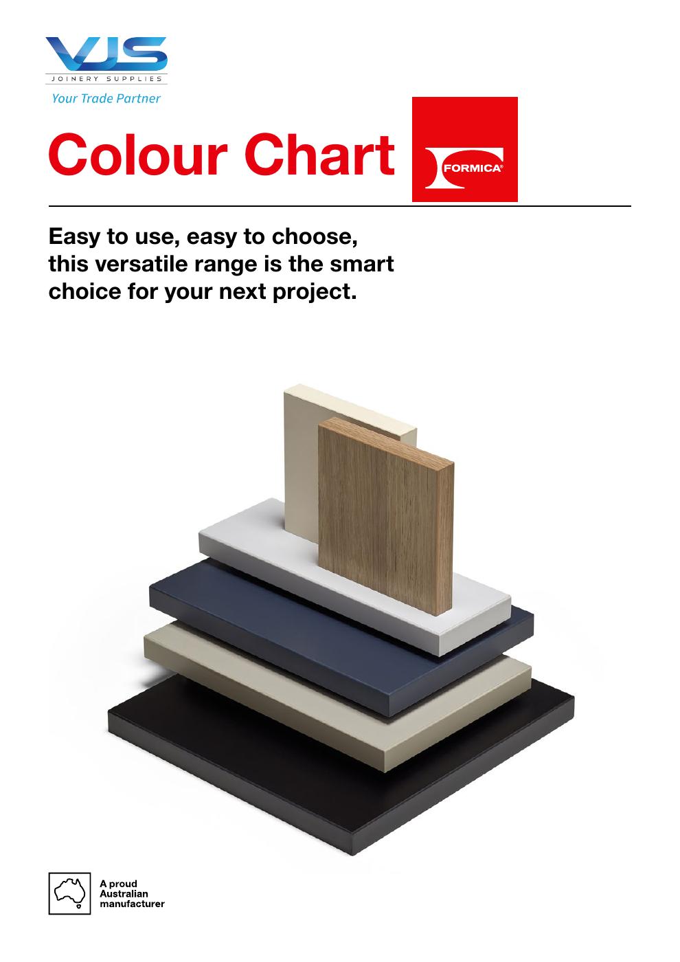 Formica Colour Range Brochure