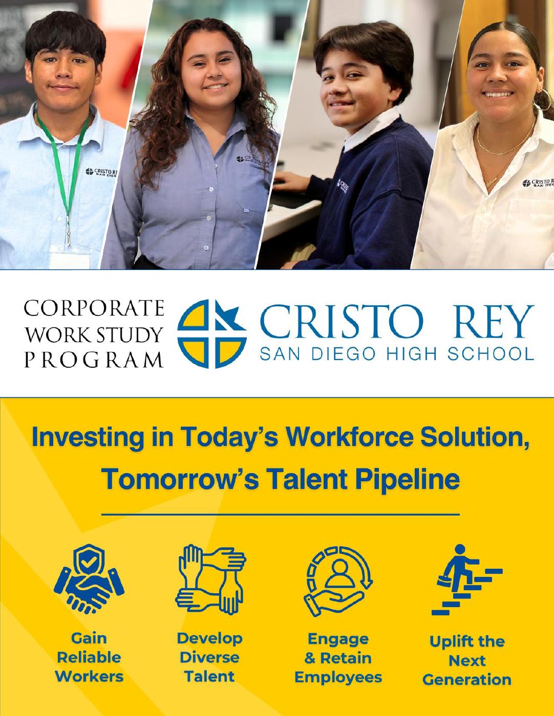 Cristo Rey Work Study Brochure 2025-2026 | PDF to Flipbook