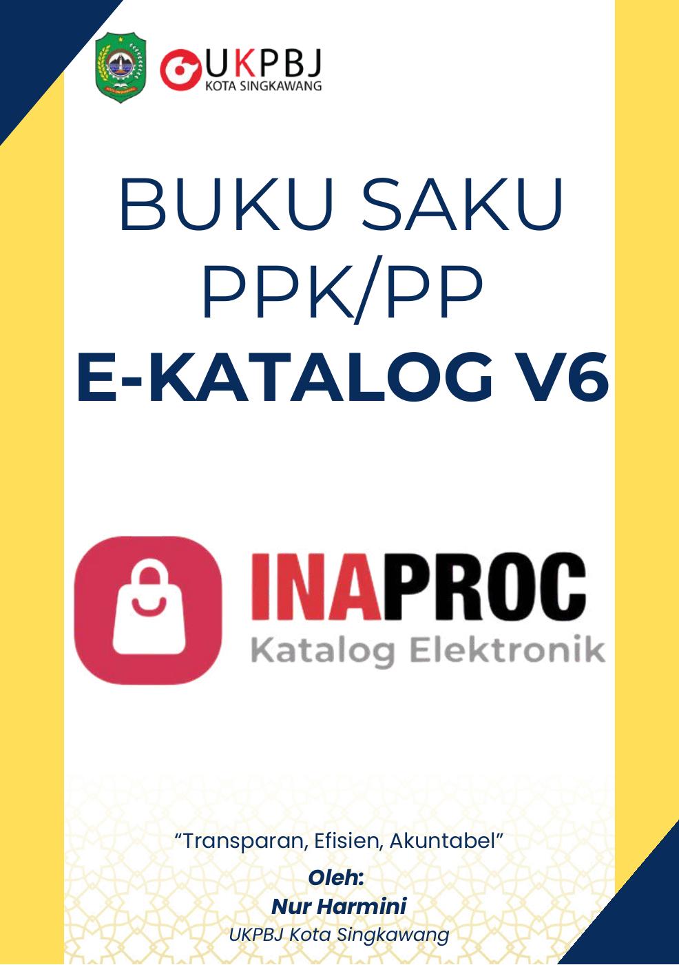Buku Saku e-Katalog V6 PPK/PP | PDF to Flipbook