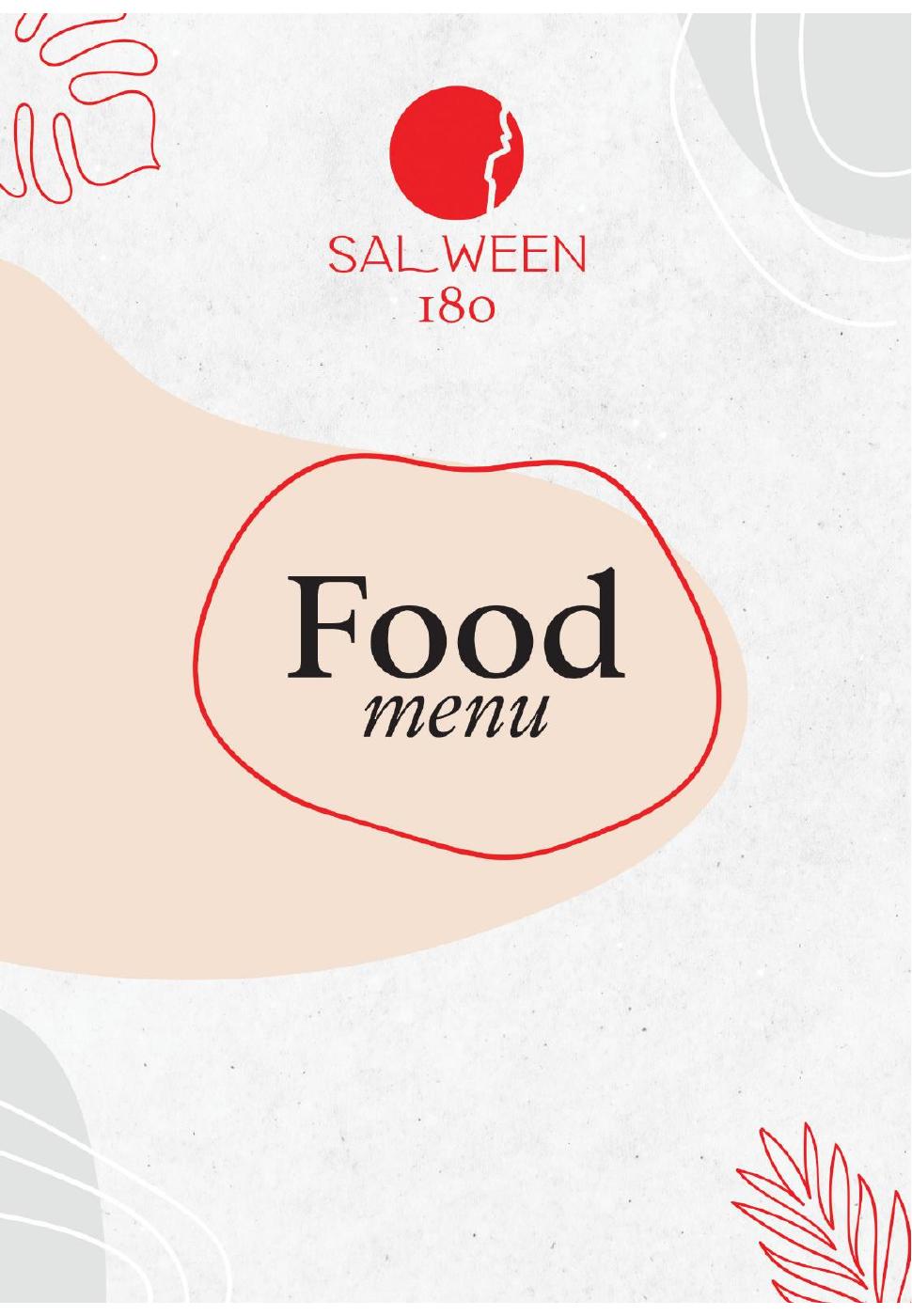Café Salween Food Menu (with prices) | PDF to Flipbook