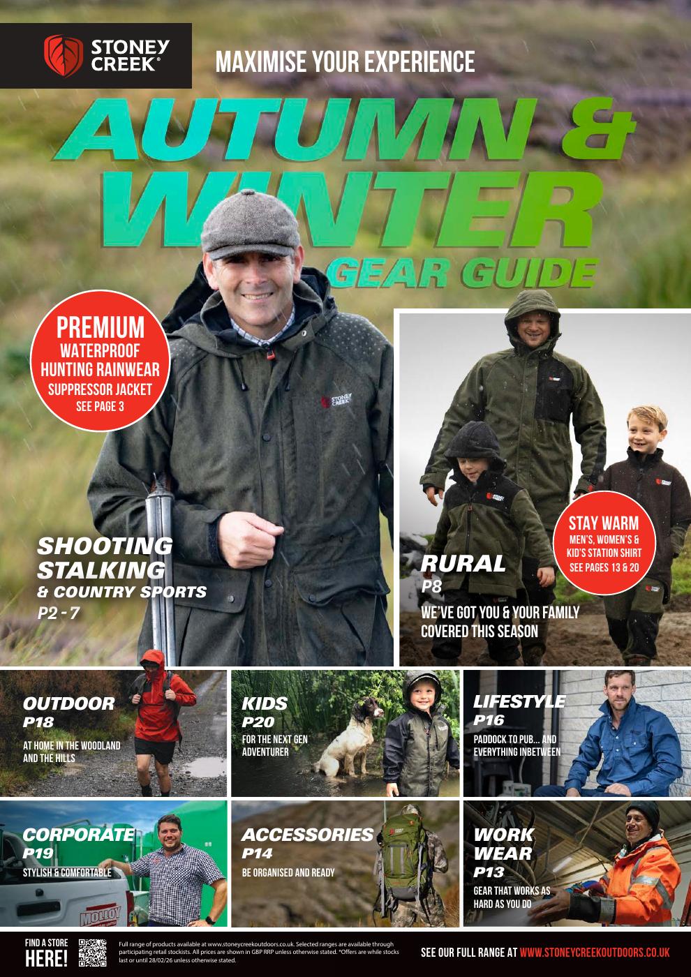UK Autumn and Winter Gear Guide 2025