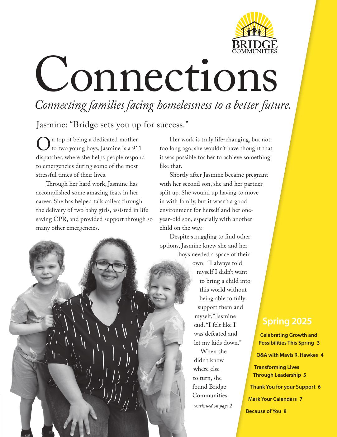Connections: Spring 2025 Newsletter | PDF to Flipbook