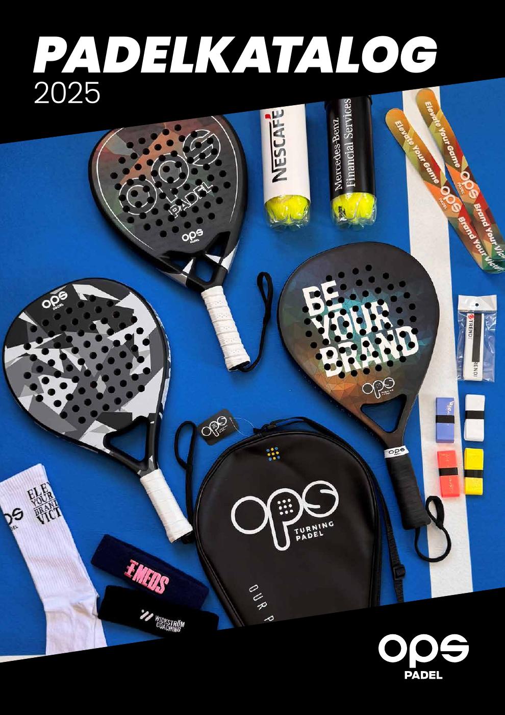 Padel katalog - NO | PDF to Flipbook