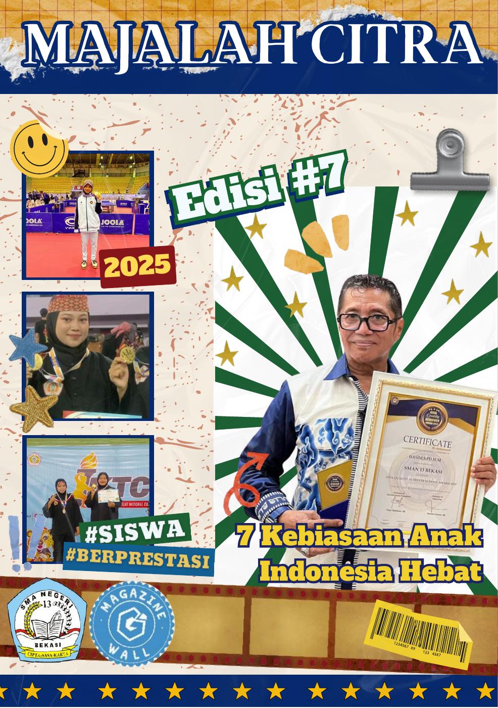 MAJALAH CITRA EDISI 7 | TAHUN 2025 | SMAN 13 BEKASI | PDF to Flipbook