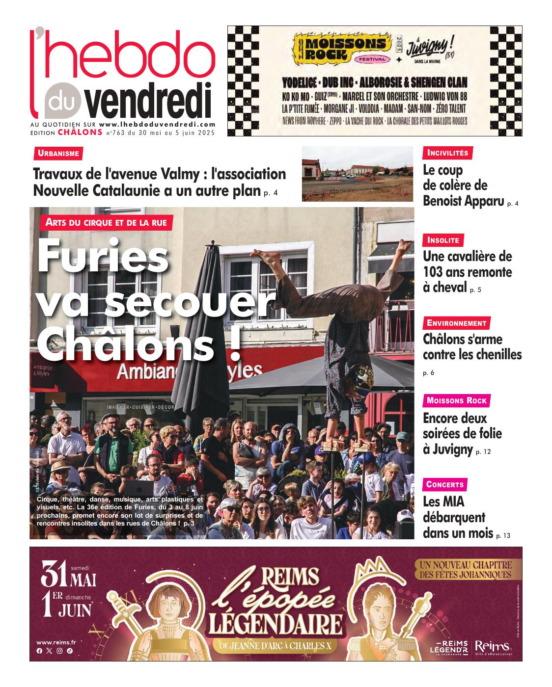 L'Hebdo du Vendredi Châlons 763