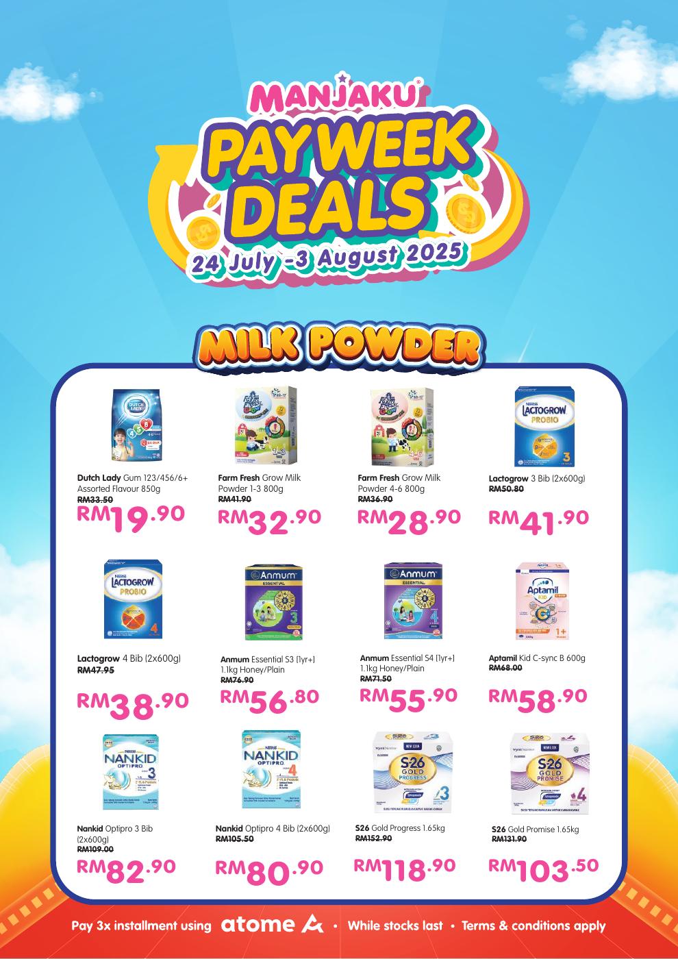 Pay Week Deals (24 July - 3 August 2025) | PDF to Flipbook