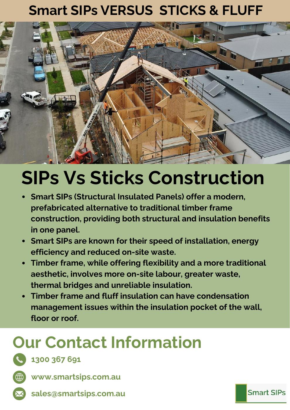 Smart Sips Versus Timber Frame Construction