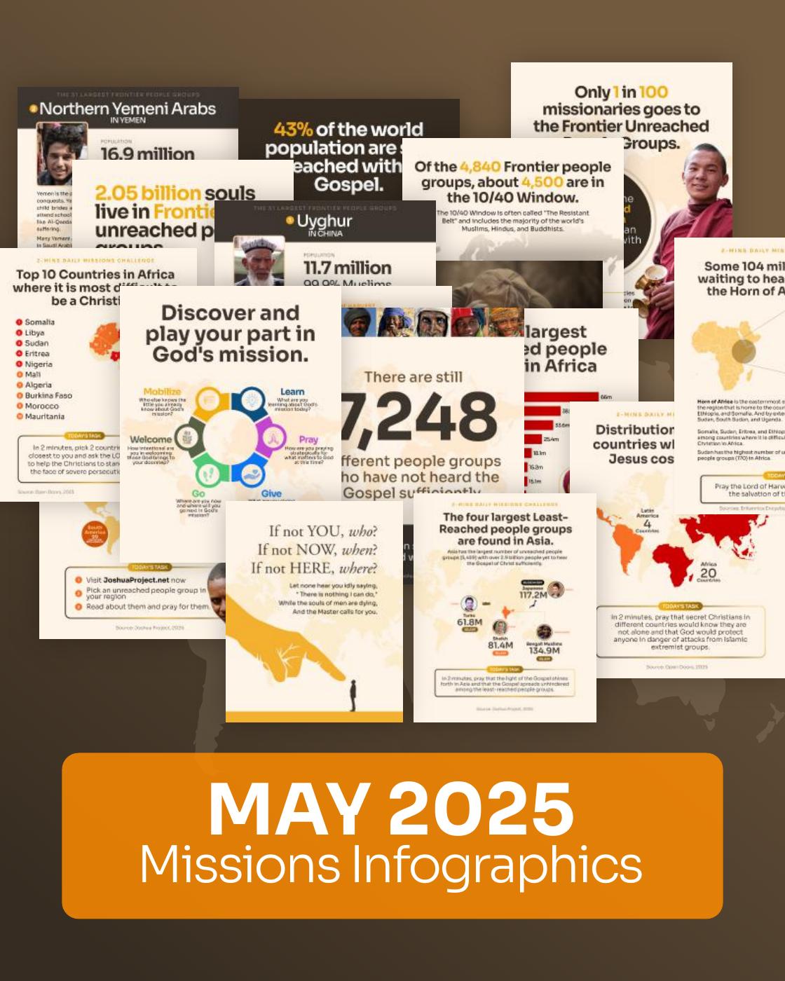 May 2025 Missions Infographics | PDF to Flipbook