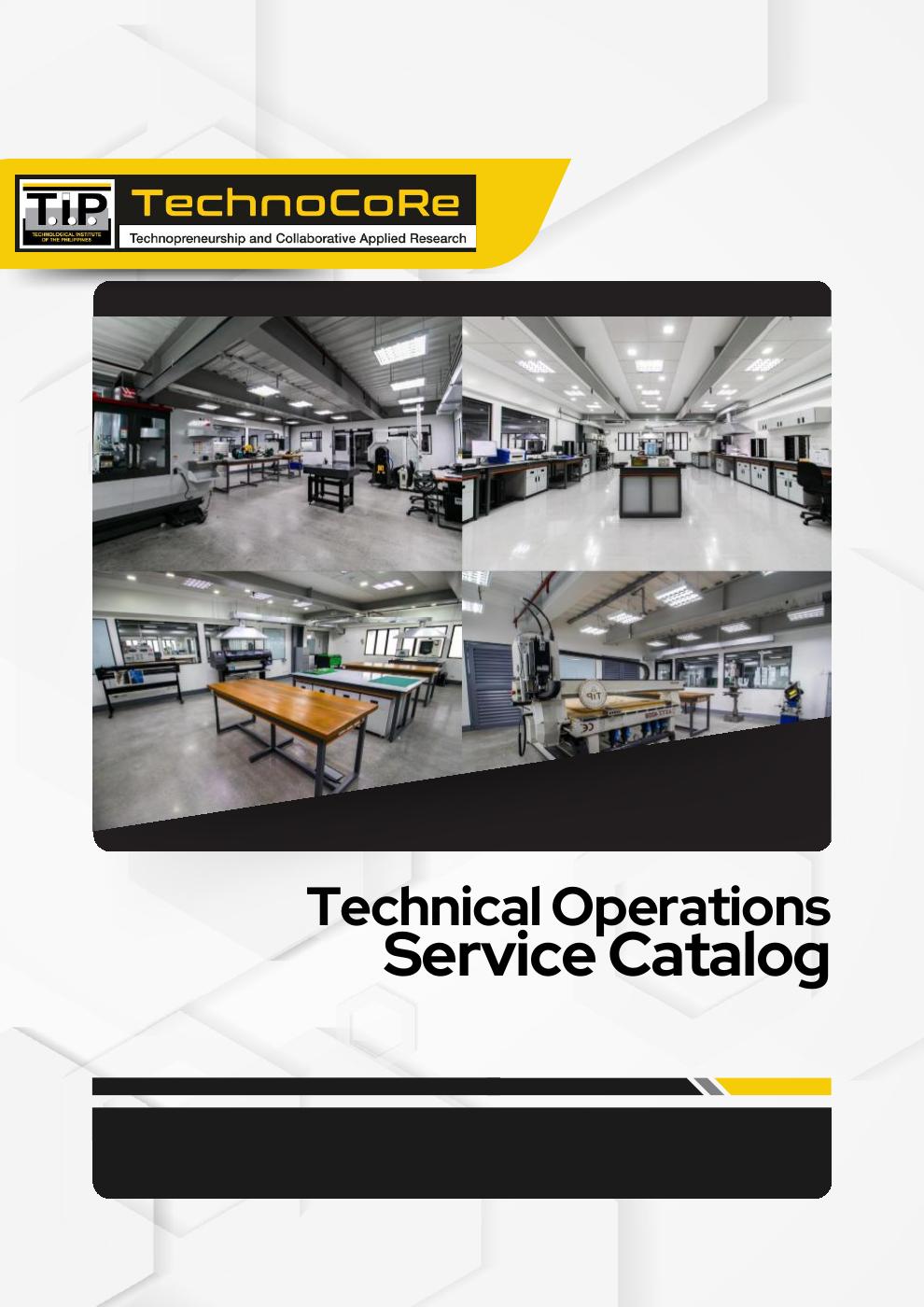 2-TechnoCoRe Technical Operations Brochure | PDF to Flipbook
