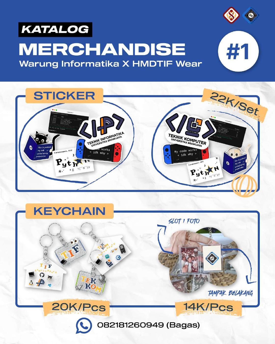 Katalog Merchandise Warung Informatika X HMDTIF Wear | PDF to Flipbook